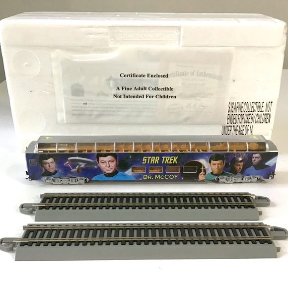 The Bradford Exchange | Toys | Hawthorne Village Star Trek Train Dr ...